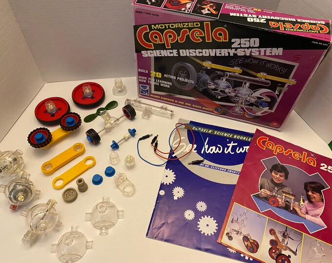 Motorized Capsela 250 - Science Discovery System - Etsy