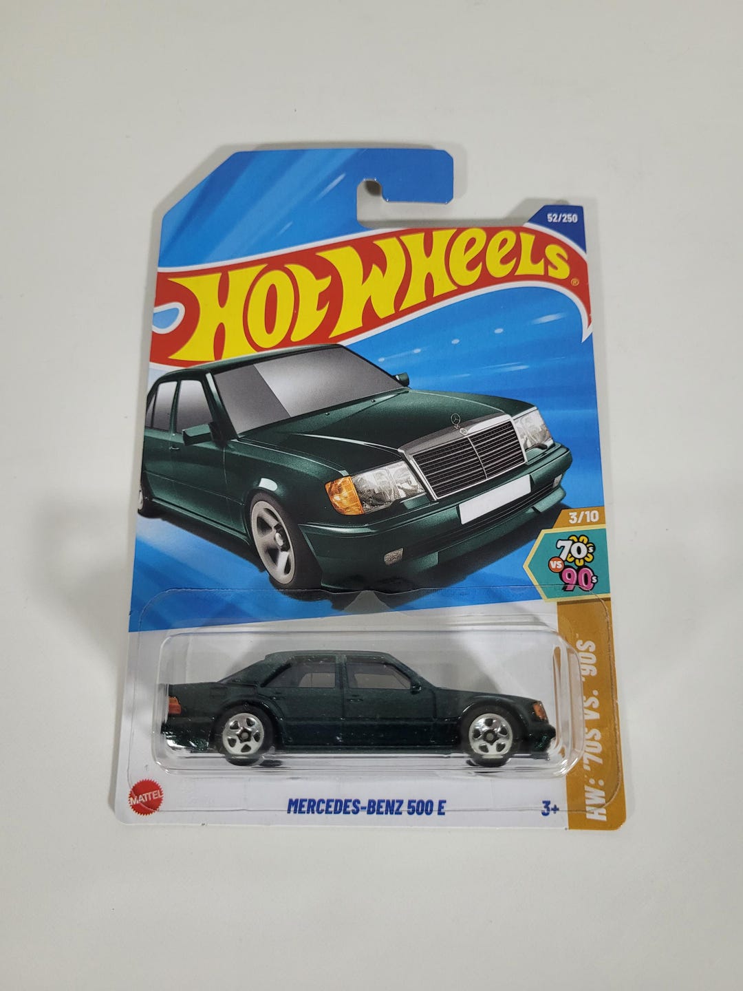 Hot Wheels "mercedes-benz 500 E" Die-cast Toy Car 1:64 Scale SEALED ...