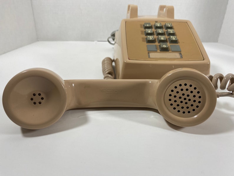 Vintage & RARE 1960s Northern Telecom Beige Touch-tone Desk - Etsy