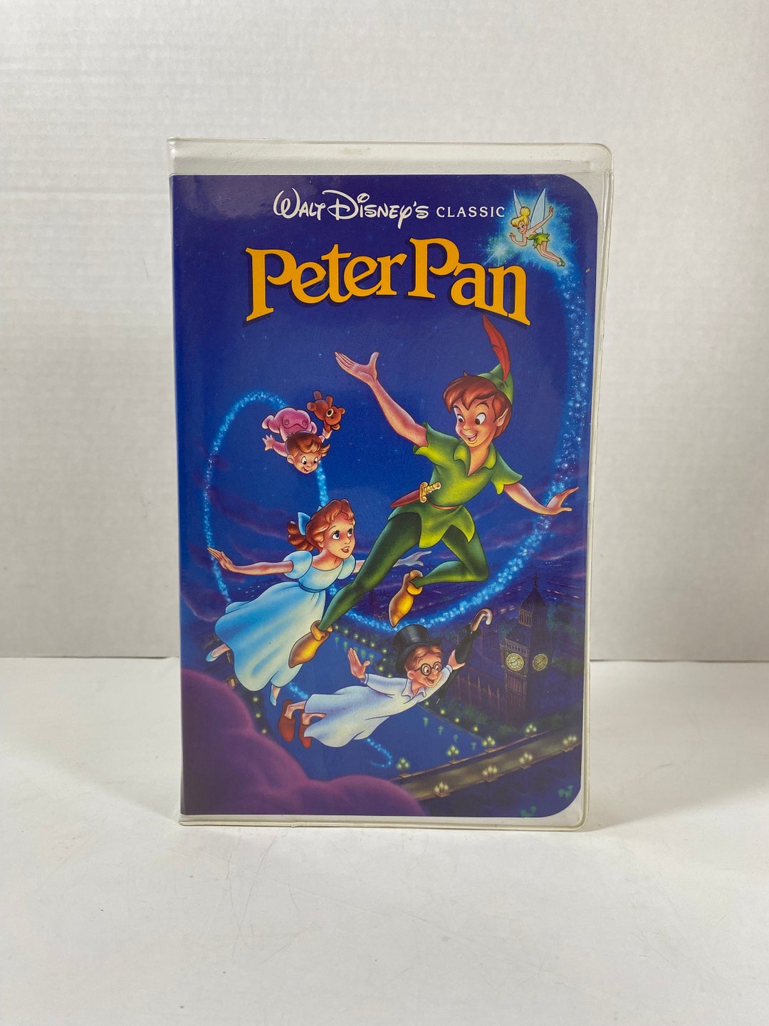Vintage 1990 Walt Disney’s Peter Pan Black Diamond Classics Clamshell ...