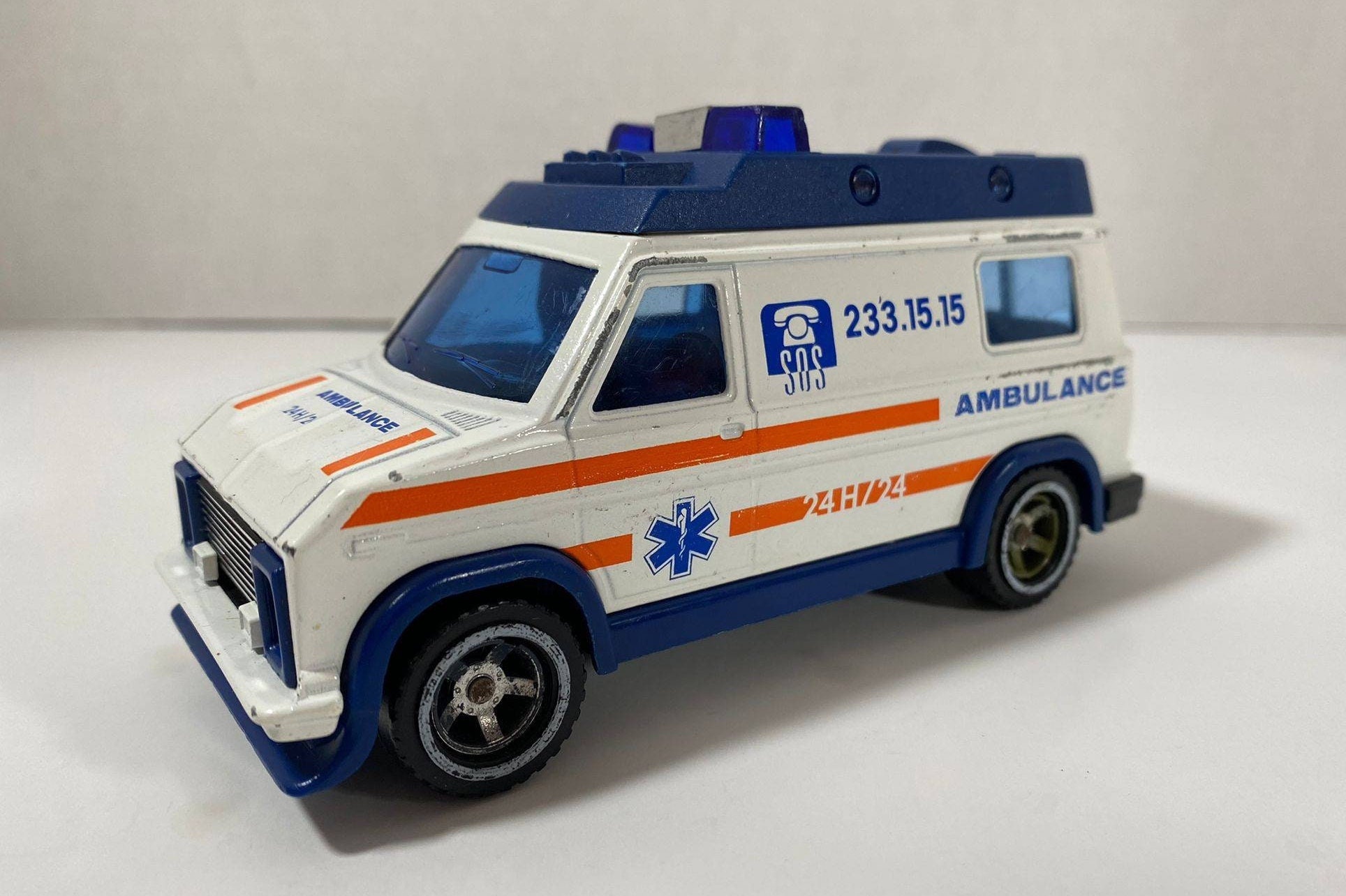Vintage Majorette Ambulance 1/36 Toy Car Vintage Die-cast - Etsy