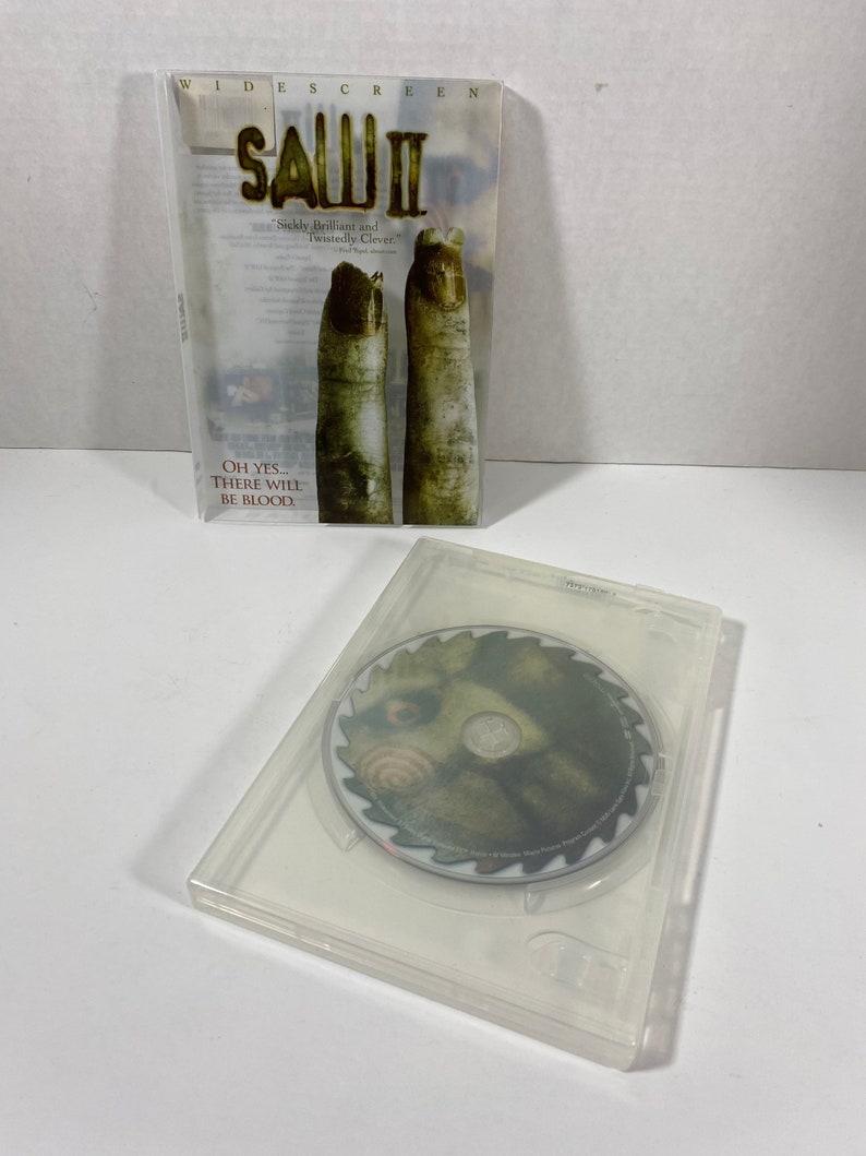 Saw II DVD Starring: Donnie Wahlberg Tobin Bell Glenn - Etsy