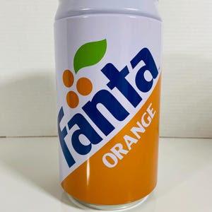 Tin Box Company Choice of Oversized 7.9” Tin Can Coin/piggy Bank: Fanta ...