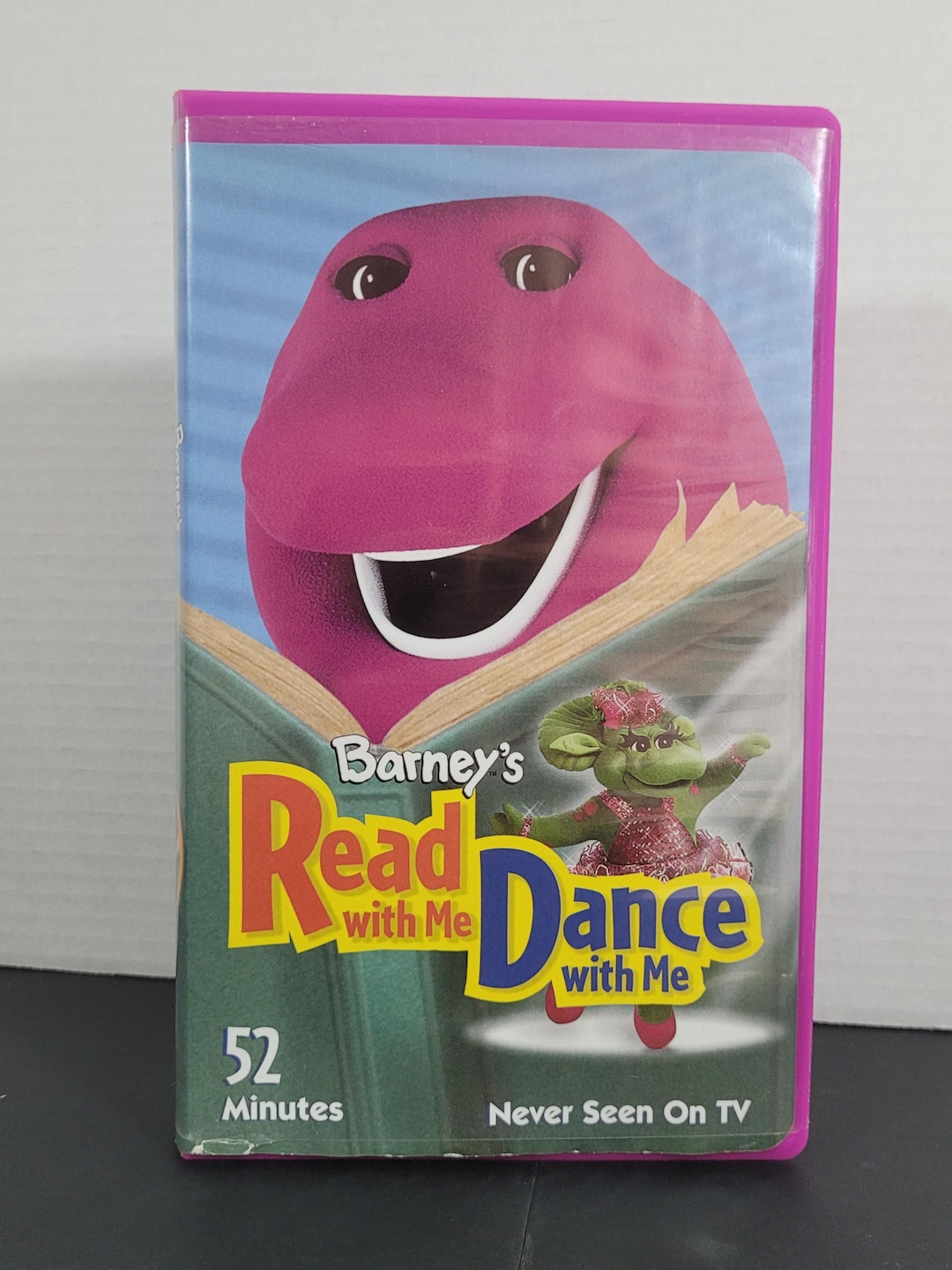 Vintage Barney's Read With Me Dance With Me VHS Tape Childrens Movie Clamshell Case - Etsy