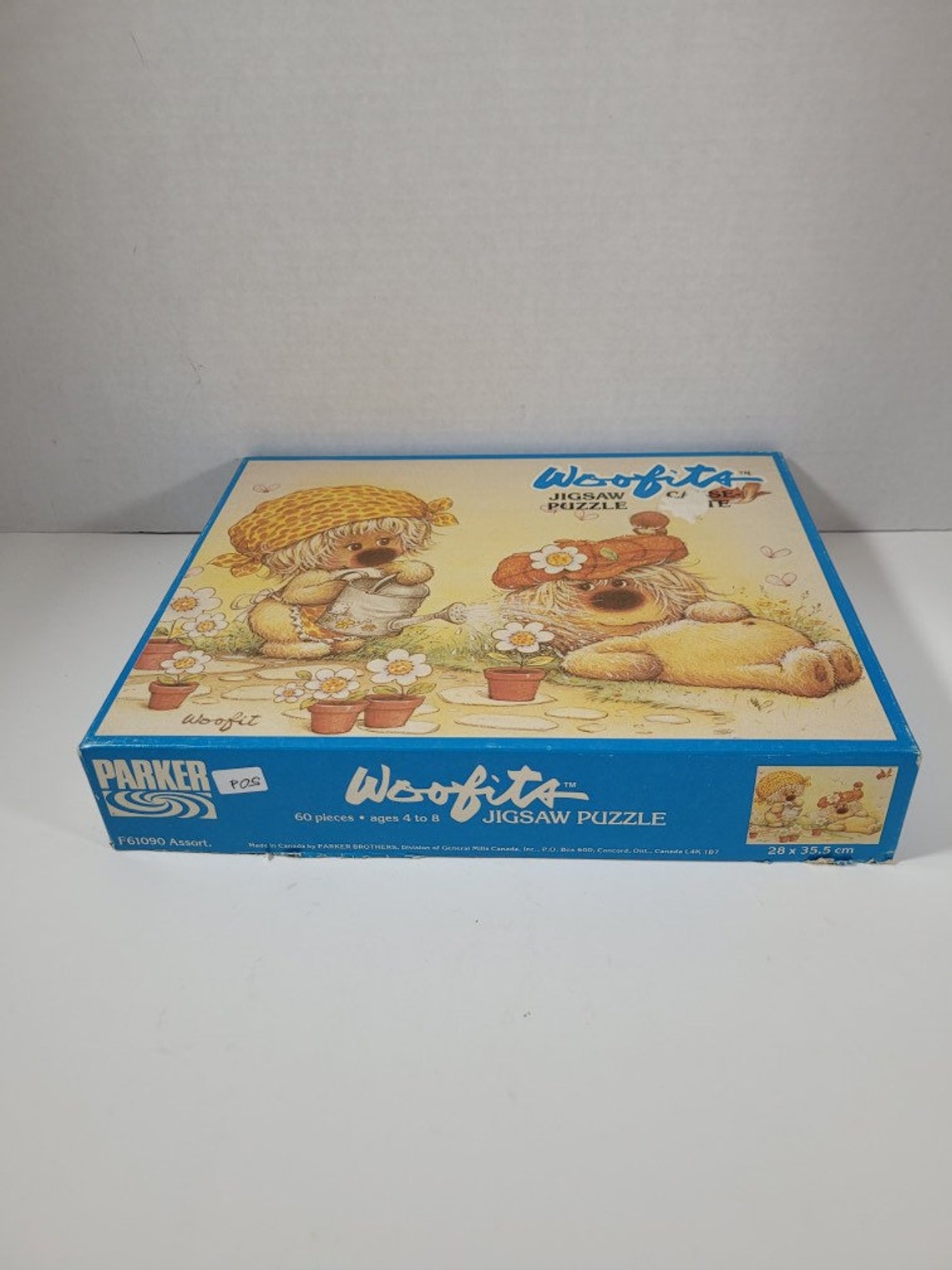 Vintage 1981 Woofits 60 Piece Jigsaw Puzzle Collectible - Etsy