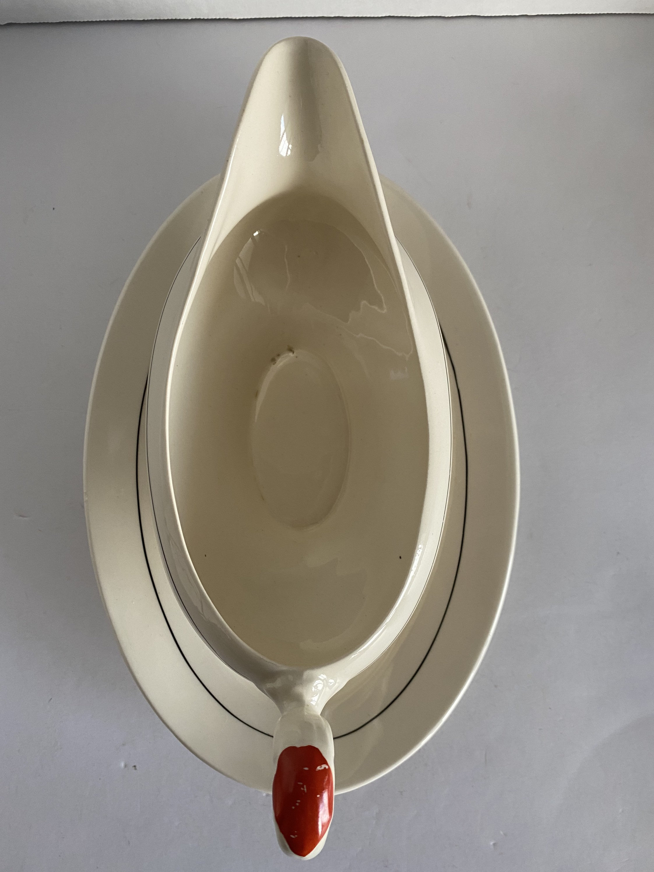 Vintage/antique 1930s Myott Hand Painted Gravy Boat With | Etsy