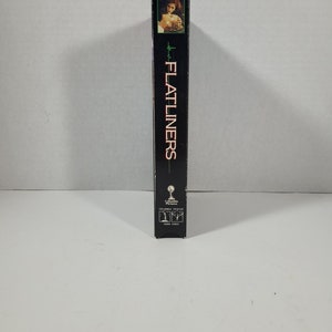 Vintage 1990 Flatliners VHS Video Tape - Starring: Kiefer Sutherland ...