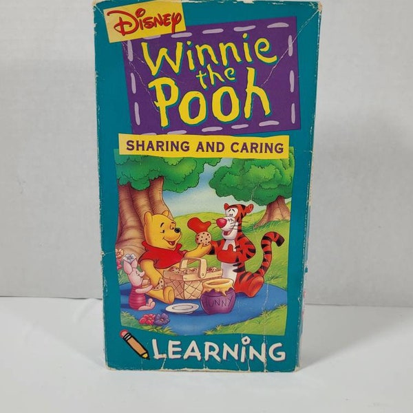 Winnie the Pooh Learning Vhs - Etsy