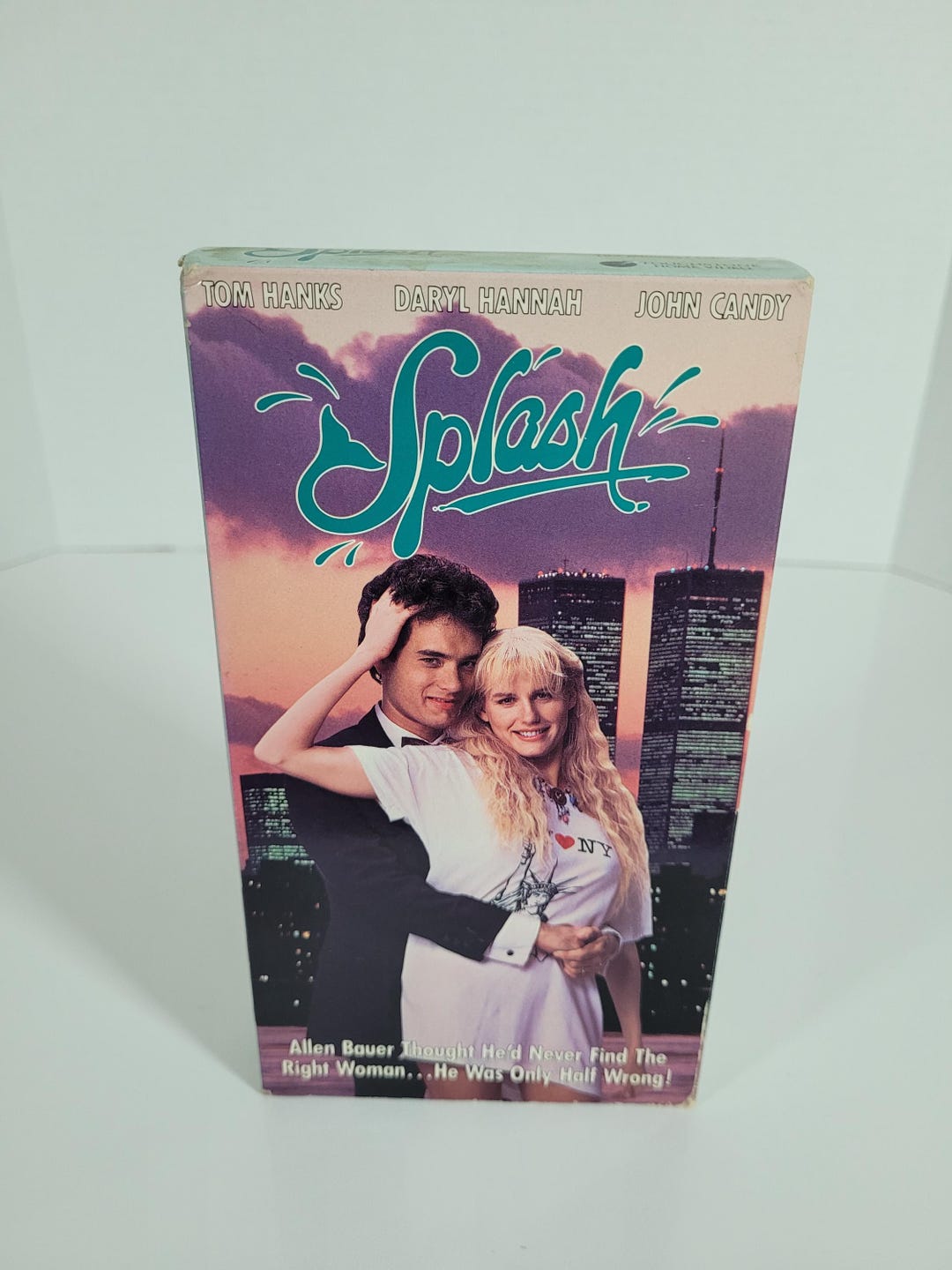 Vintage 1984 Splash VHS Tape Tom Hanks/ Daryll Hannah Fantasy Romantic ...