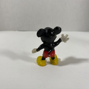Vintage 1980’s Walt Disney’s Mickey Mouse 2” Solid Rubber Toy Figure ...