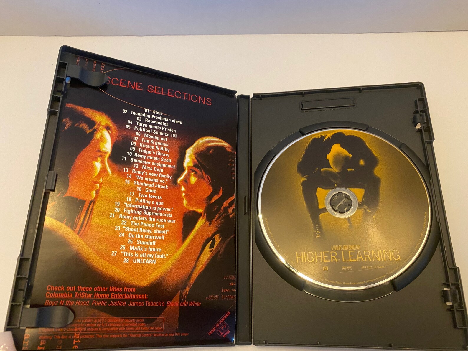 Vintage 1995 Higher Learning DVD With Special Features - Starring ...