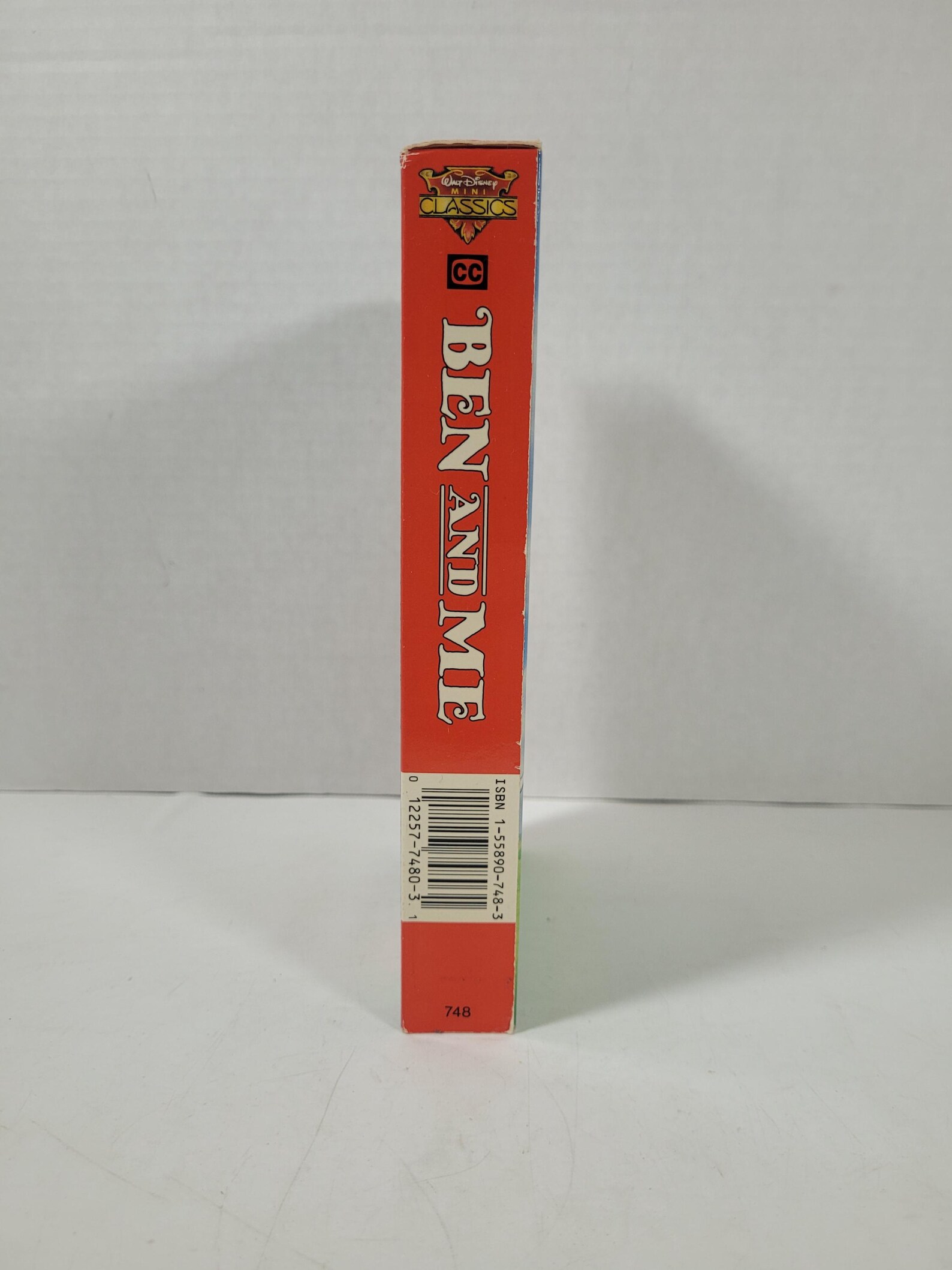 Vintage 1953 Walt Disney's "ben & Me" Animated Children's Classic VHS ...