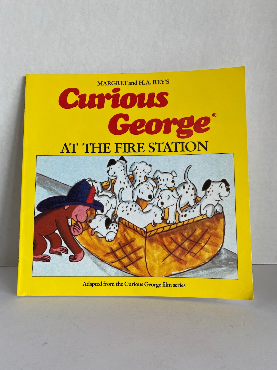 Vintage 1985 Curious George at the Fire Station By: Margaret & H. A ...