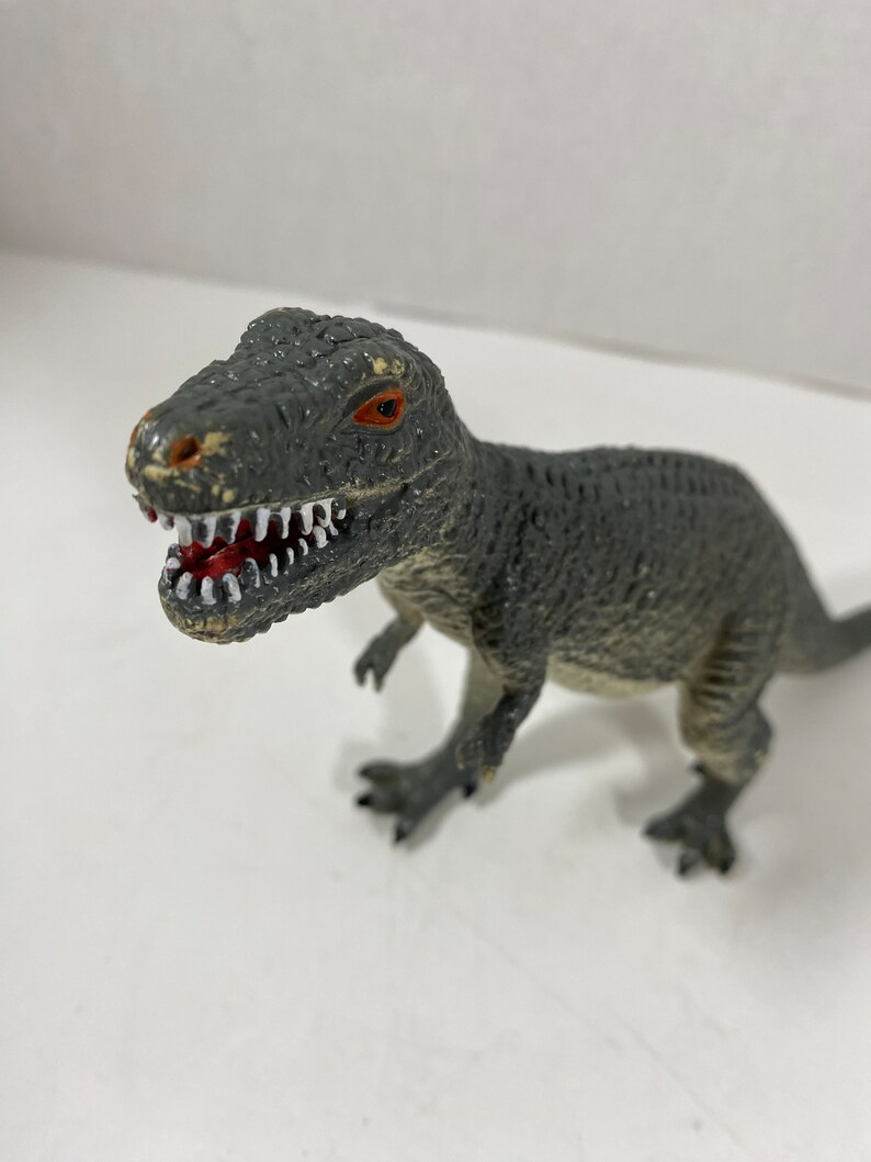 Vintage 1990s AAA Grey Tyrannosaurus Rex 5 Toy Dinosaur - Etsy