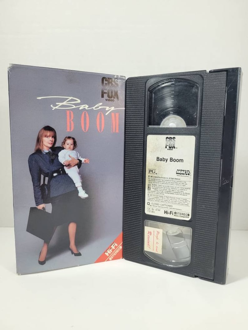 Vintage 1987 Baby Boom VHS Tape Comedy Movie Former Rental - Etsy
