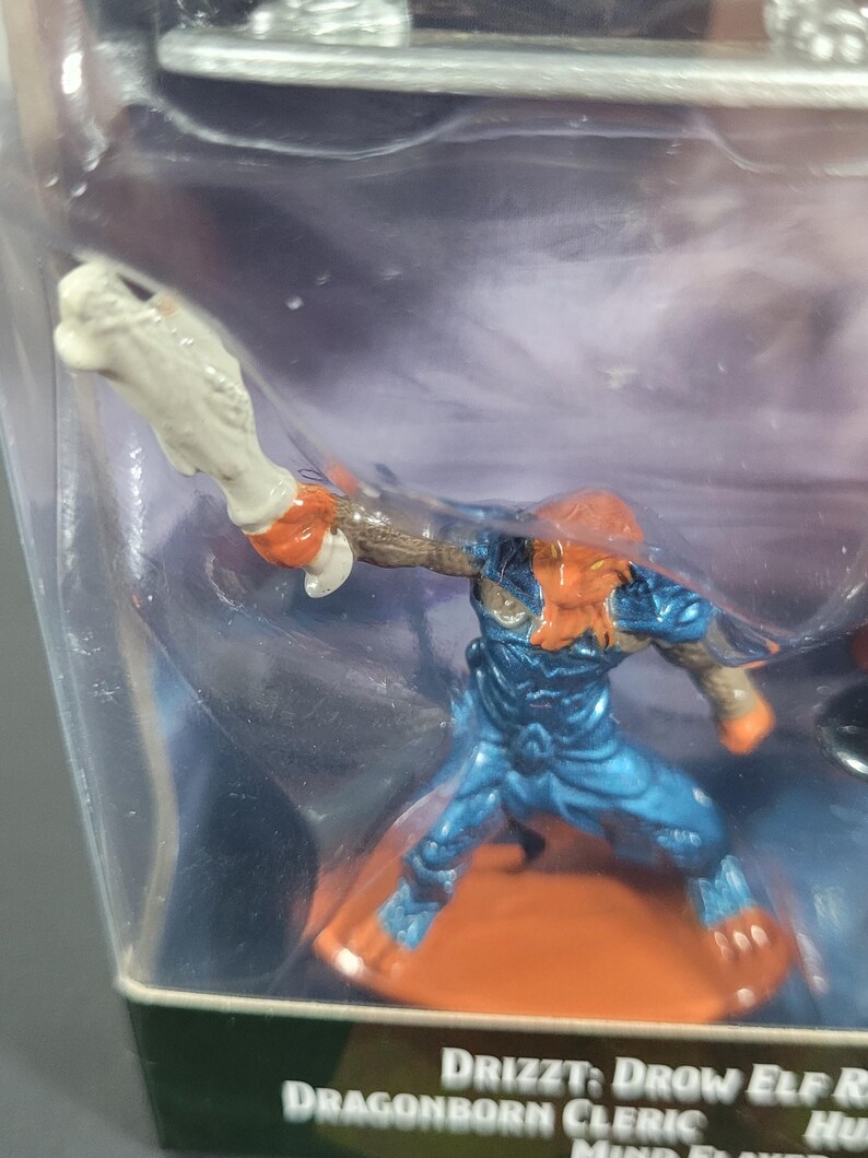 Dungeons & Dragons 4 Pack of Die-cast Mini Figures SEALED - Etsy