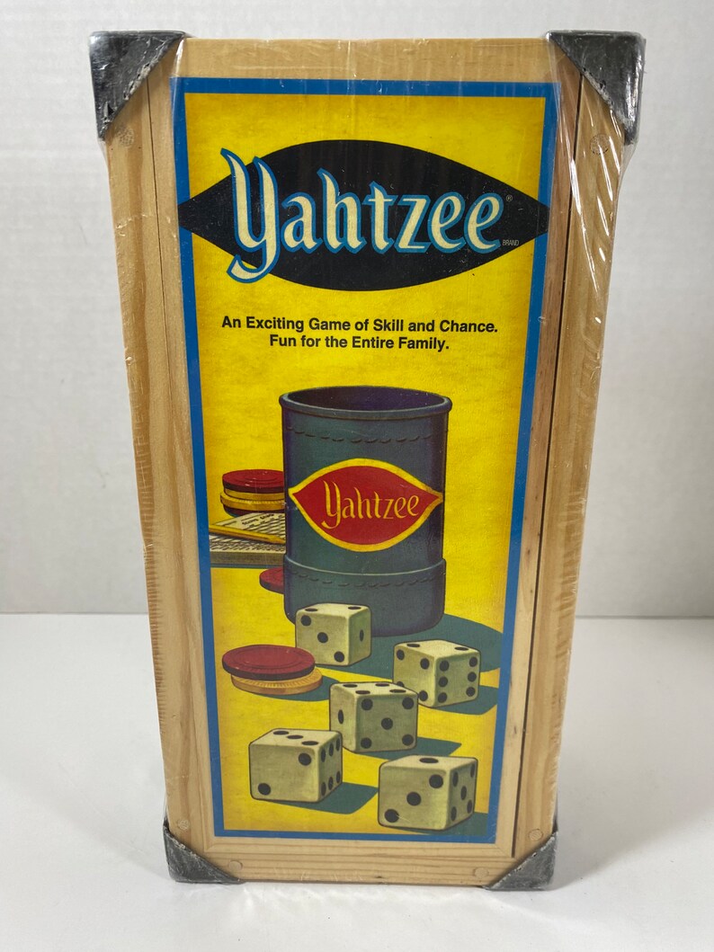 Retro Yahtzee: Nostalgia Games Series brand New Collectible - Etsy