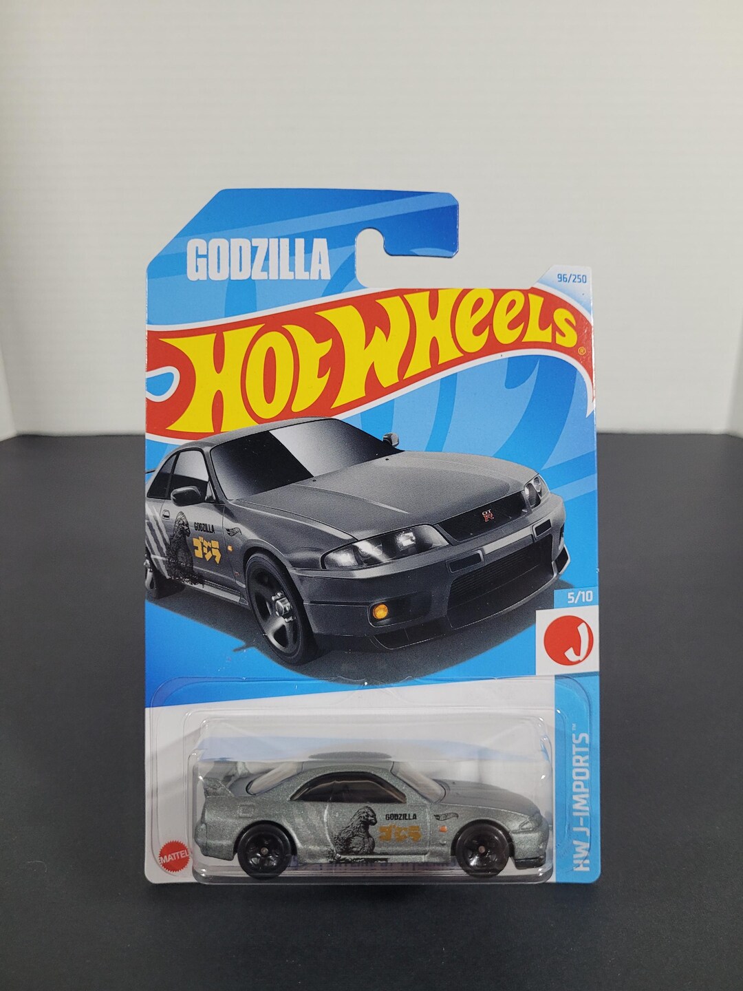 Retro Hot Wheels godzilla Nissan Skyline GT-R bcnr33 Die-cast Toy Car 1 ...