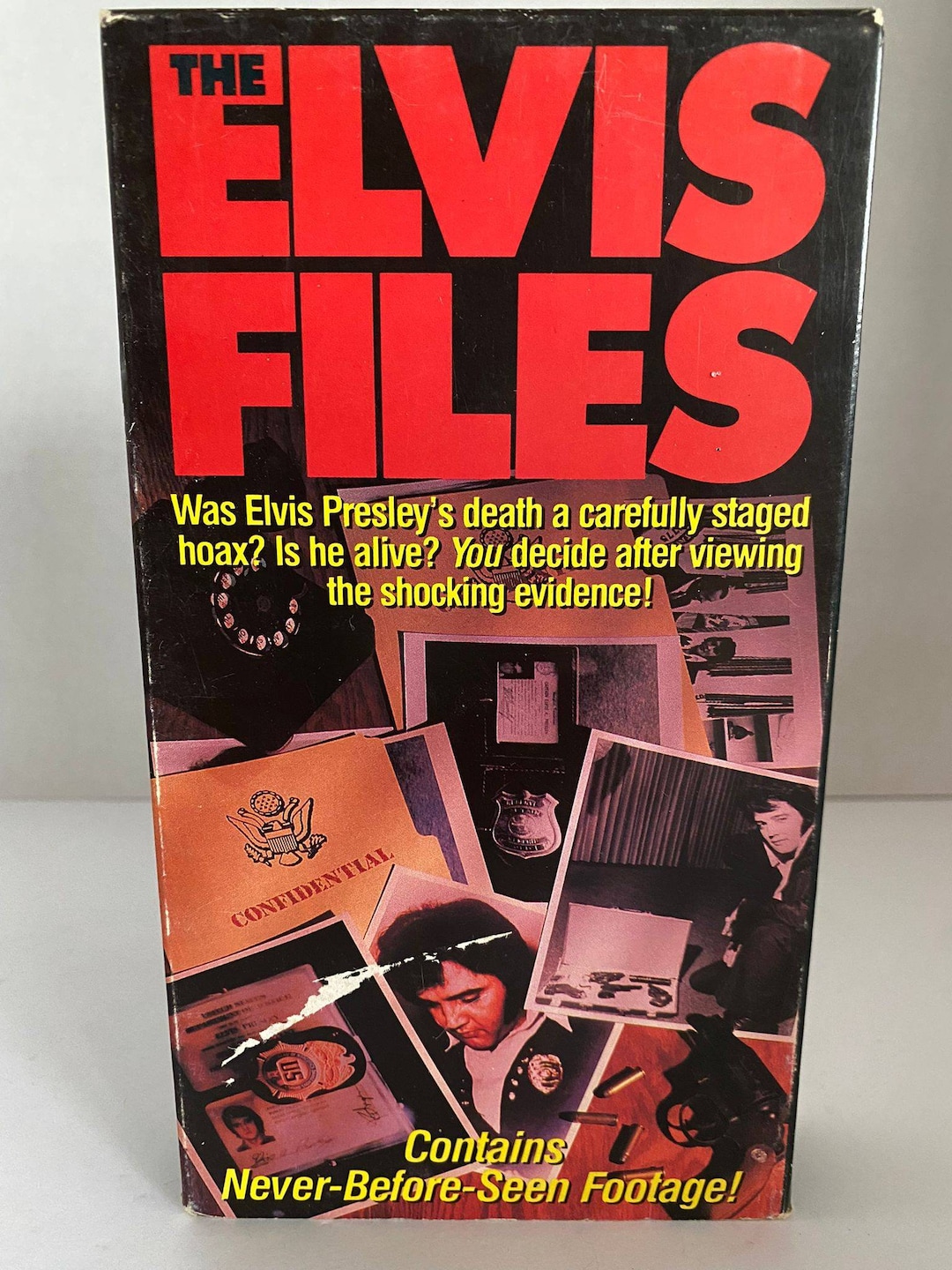 Vintage the Elvis Files VHS 1990 Never Before Seen Footage HGV - Etsy