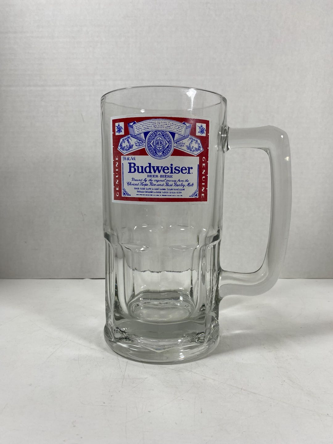Vintage 1990’s Genuine Budweiser Beer 32oz Stein - Collectible ...