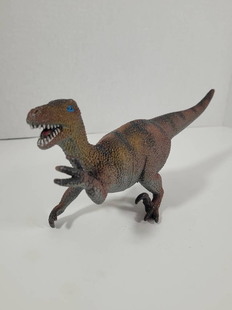 Retro 90's Velociraptor Dinosaur Figure/dinosaur Toy - Etsy
