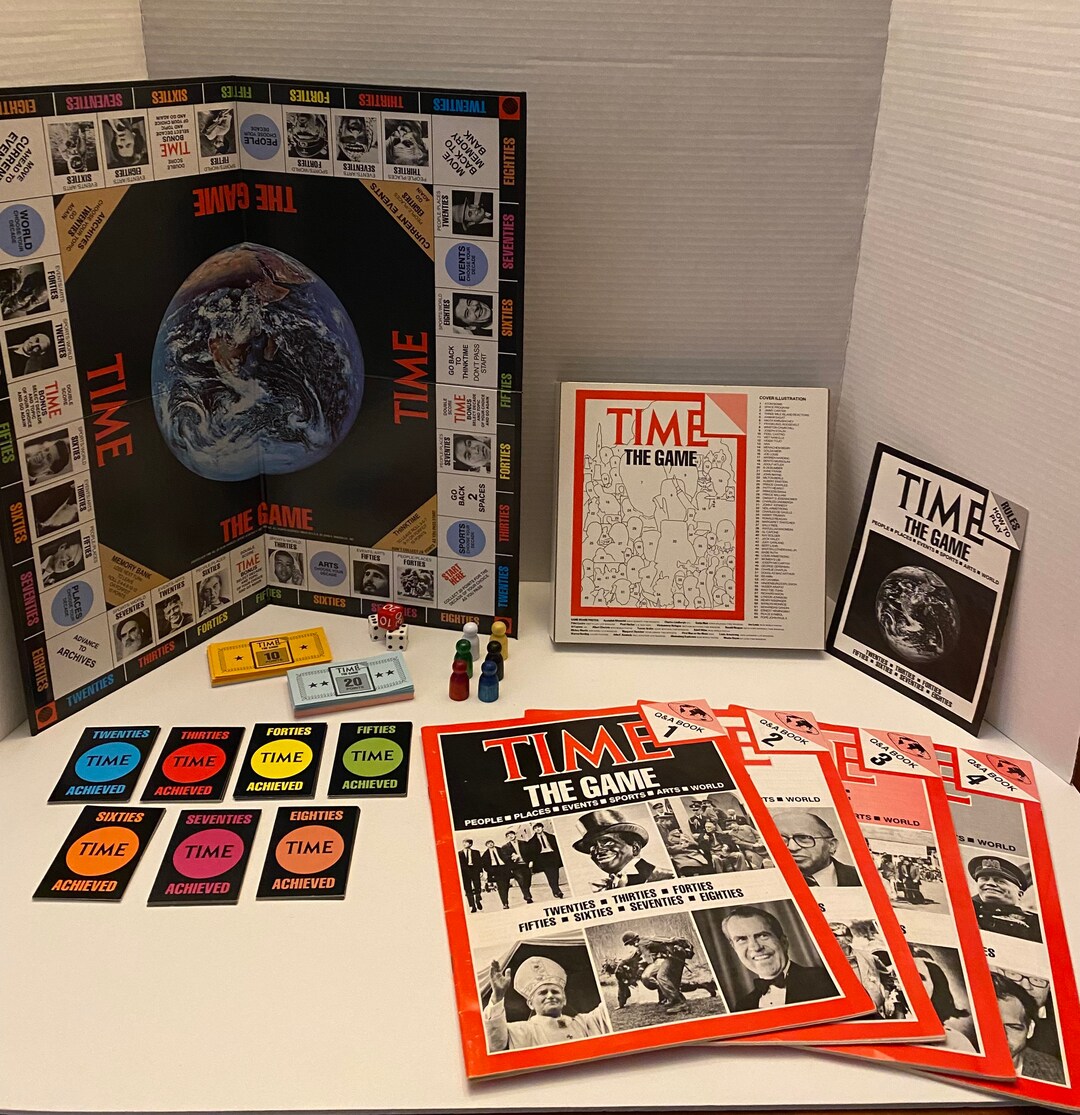Vintage 1983 Time the Game: About People, Places & Events That Have ...
