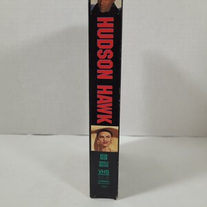 Vintage 1991 Hudson Hawk VHS Tape Action Adventure Movie 90's Movie - Etsy