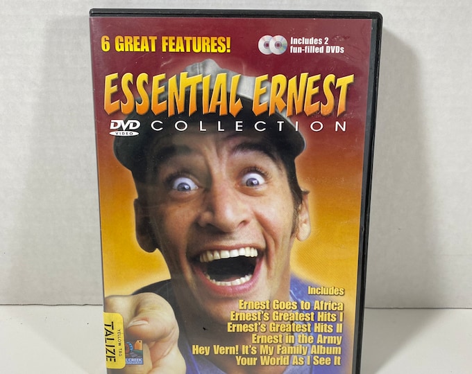 Retro Essential Ernest 2-disc DVD Collection Starring: Jim Varney ...