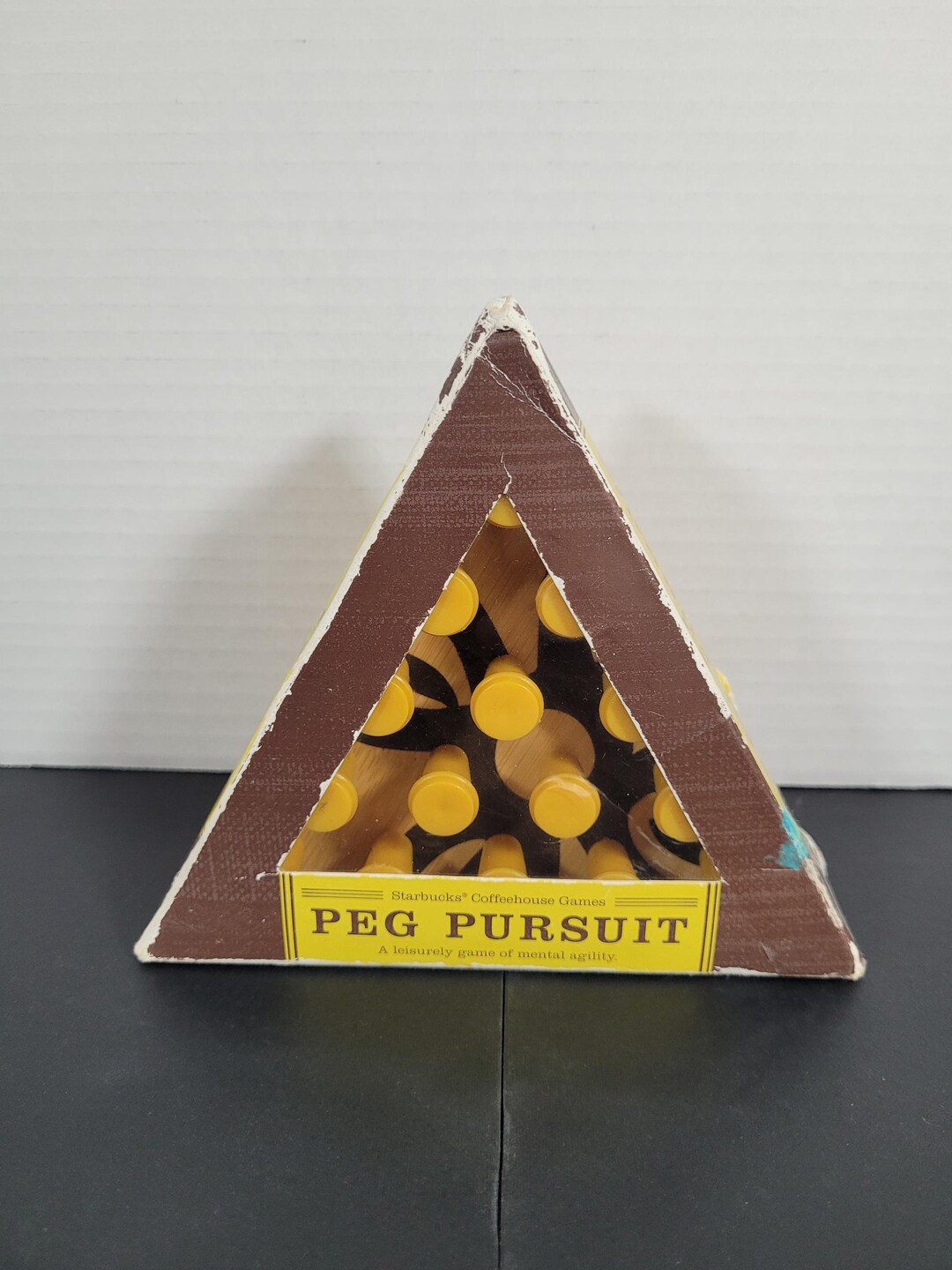 Retro Peg Pursuit Starbucks Peg Game Board Game - Etsy