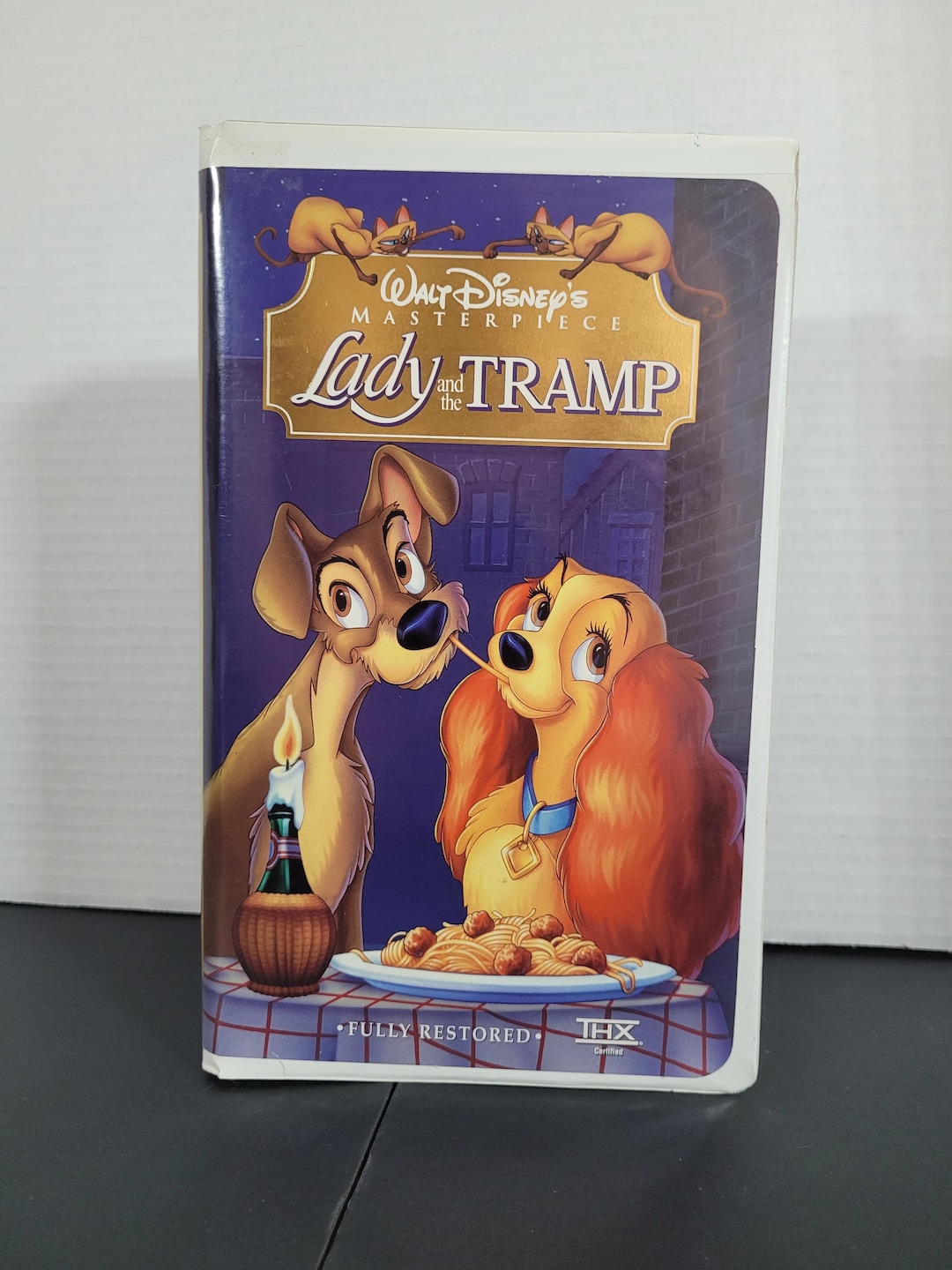 Vintage Walt Disney's Masterpiece "lady and the Tramp" VHS Tape ...