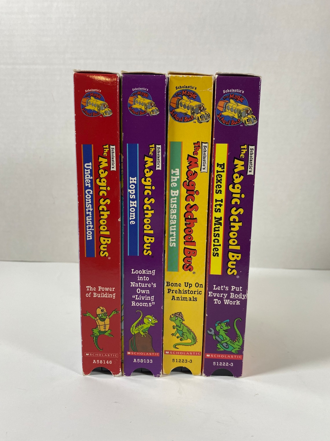 Vintage Scholastic’s the Magic School Bus VHS Set of 4: Flexes Its ...