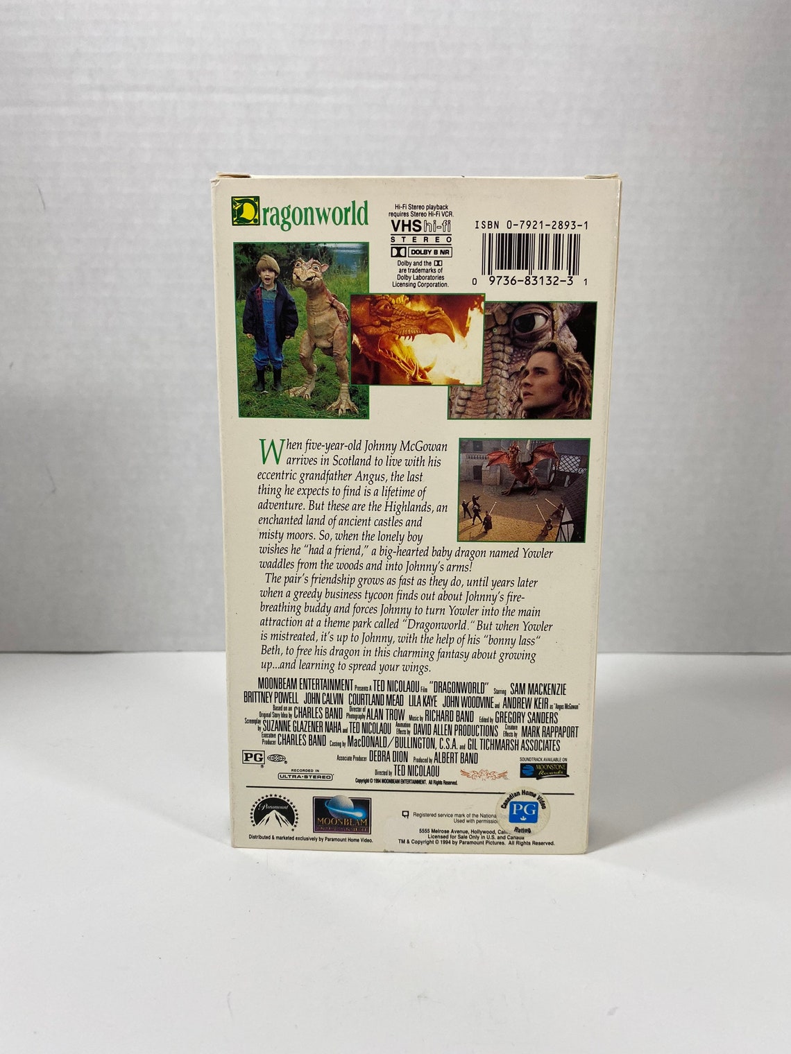 Vintage Dragonworld VHS Video Tape Starring: Sam - Etsy
