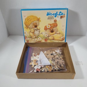 Vintage 1981 Woofits 60 Piece Jigsaw Puzzle - Collectible | Rainy Day ...