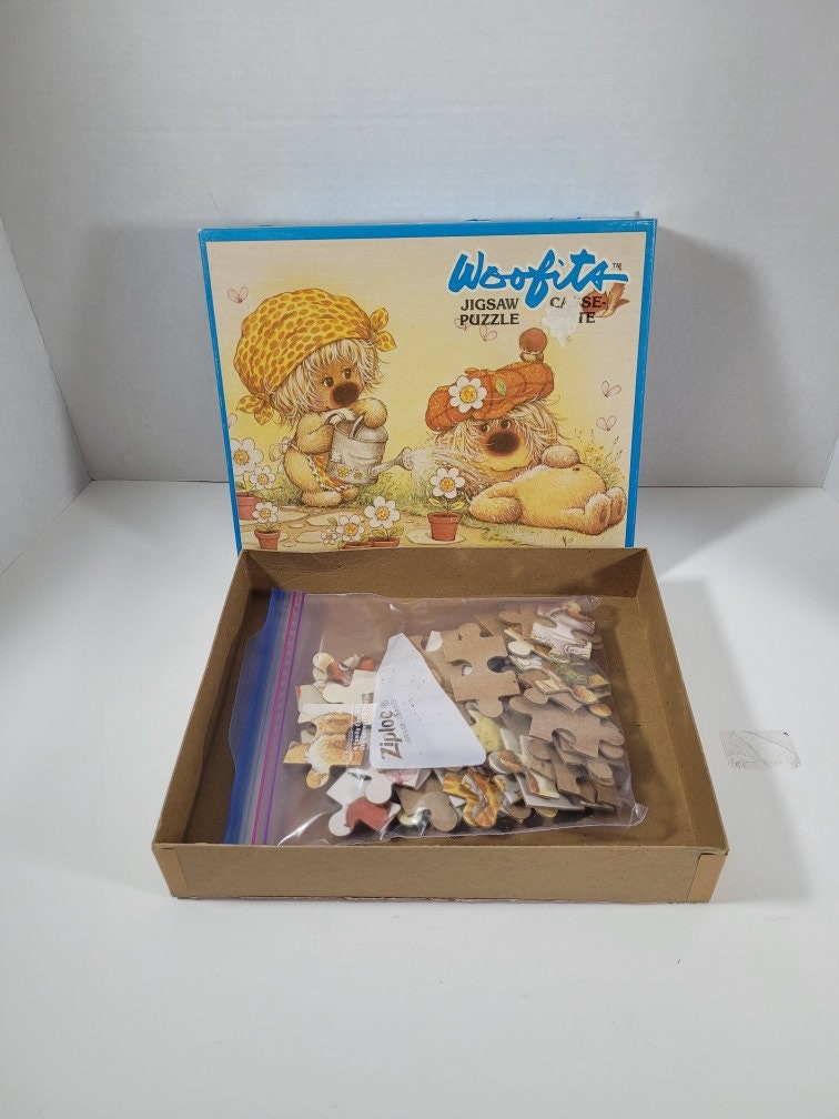 Vintage 1981 Woofits 60 Piece Jigsaw Puzzle Collectible - Etsy