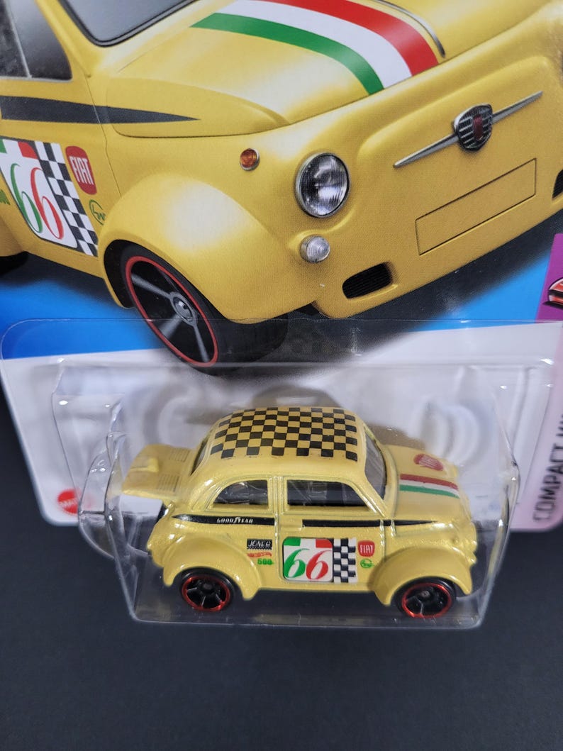 Retro Hot Wheels '605 Fiat 5000 Modificado Die-cast Car 1:64 Scale ...