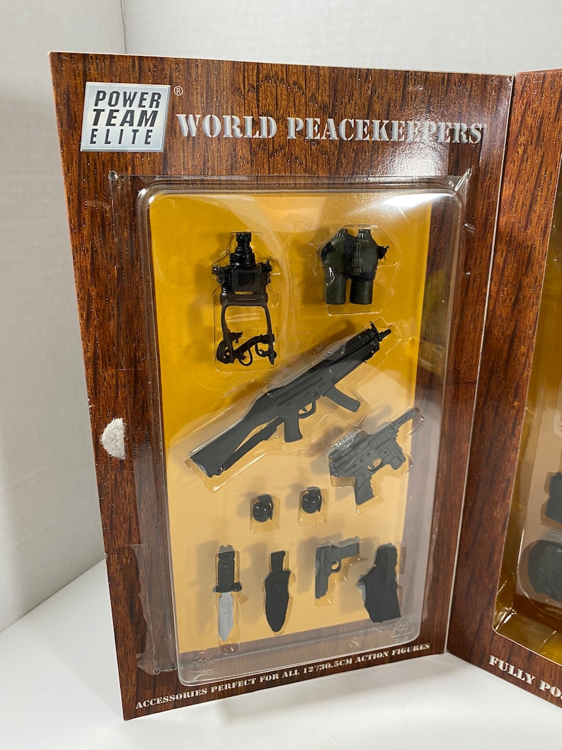 Vintage & RARE 1990s Power Team Elite: World Peacekeepers - Etsy