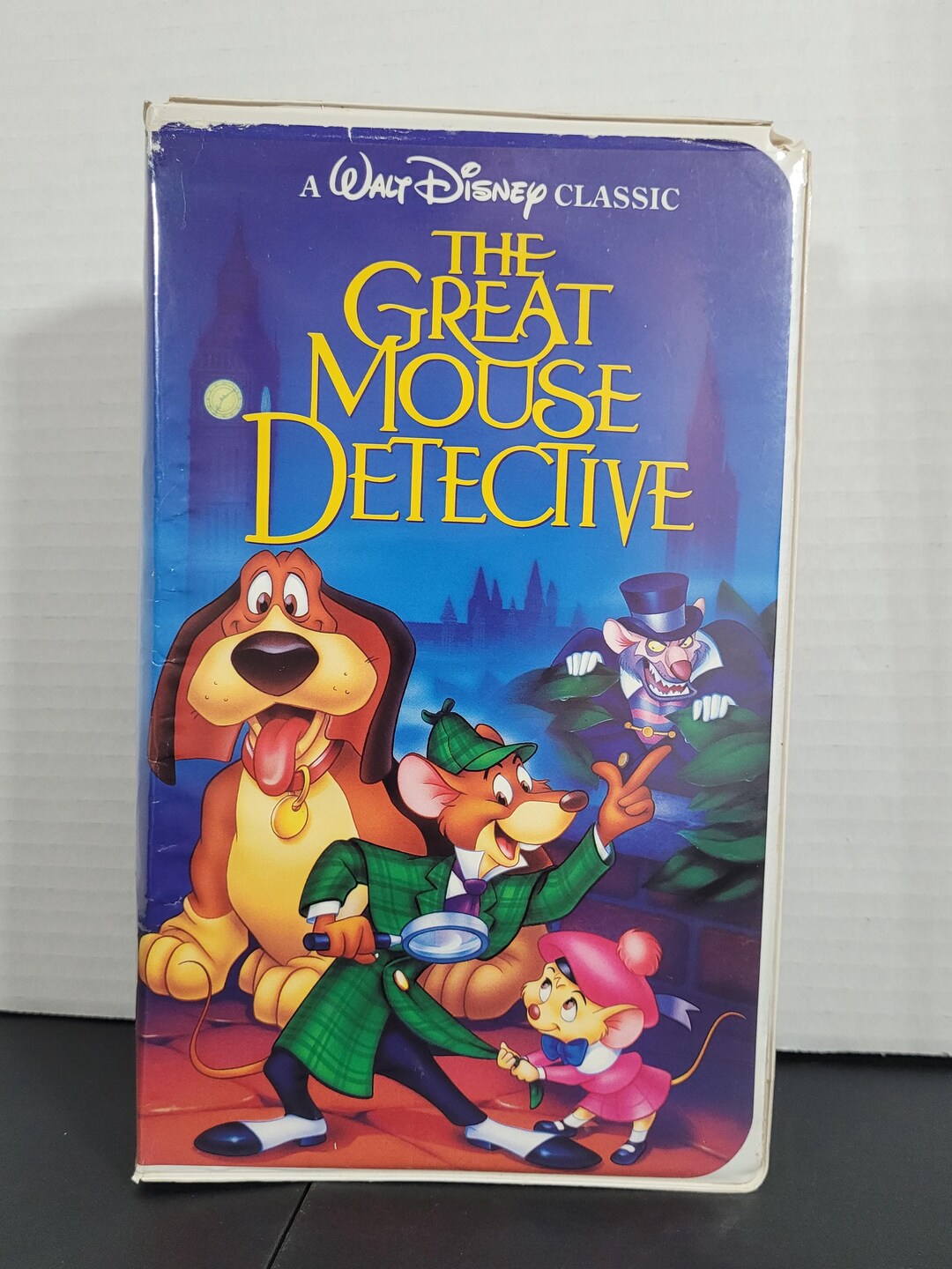 Vintage 1986 Walt Disney's the Great Mouse Detective VHS Tape Animated ...