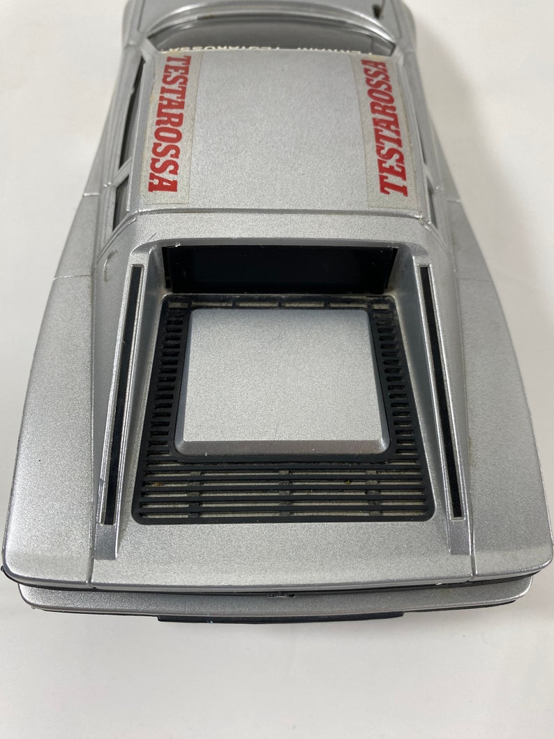 Vintage & RARE 1980s Silver Ferrari Testarossa RC Toy Car - Etsy