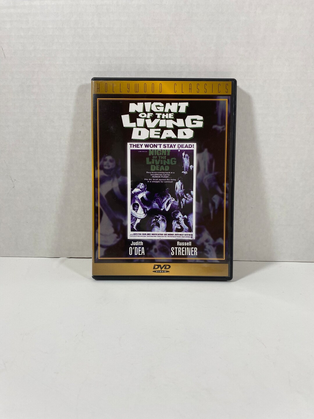 Night of the Living Dead DVD - Starring: Judith O’dea & Russell ...