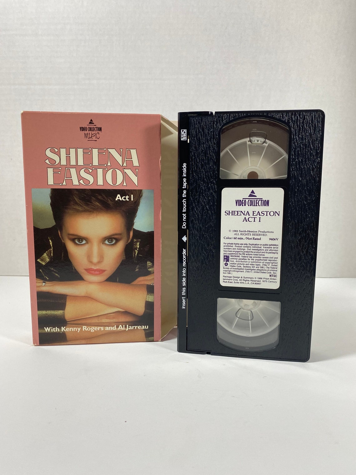 Vintage Sheena Easton Act 1 VHS With Kenny Rogers & Al Jarreau ...