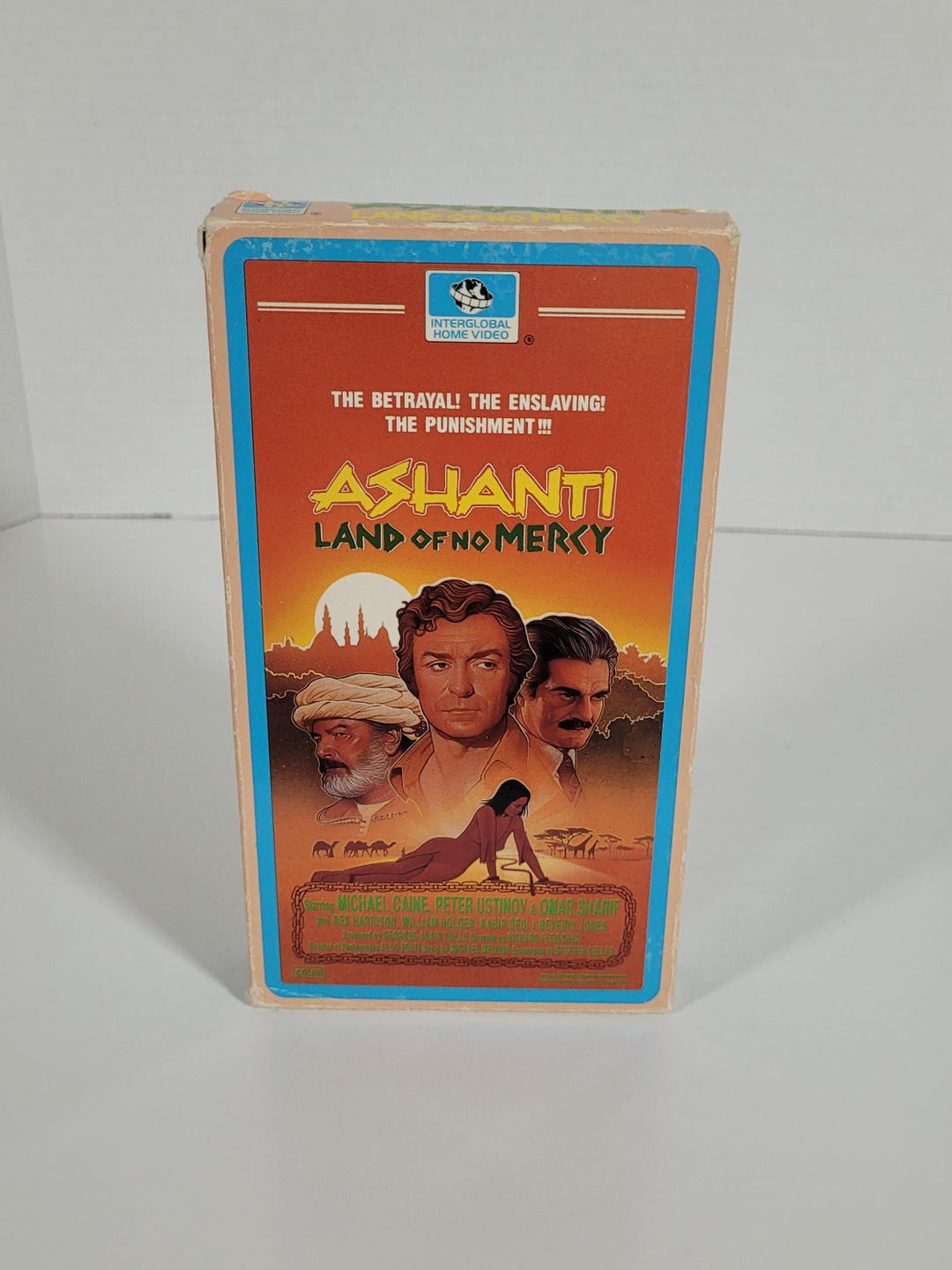 Vintage 1979 "ashanti Land of No Mercy" 1988 VHS Tape/action Adventure ...