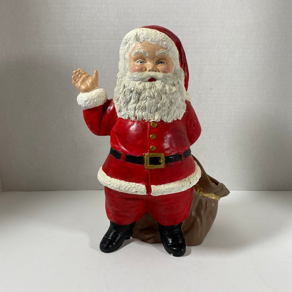Ceramic Santa Claus - Etsy