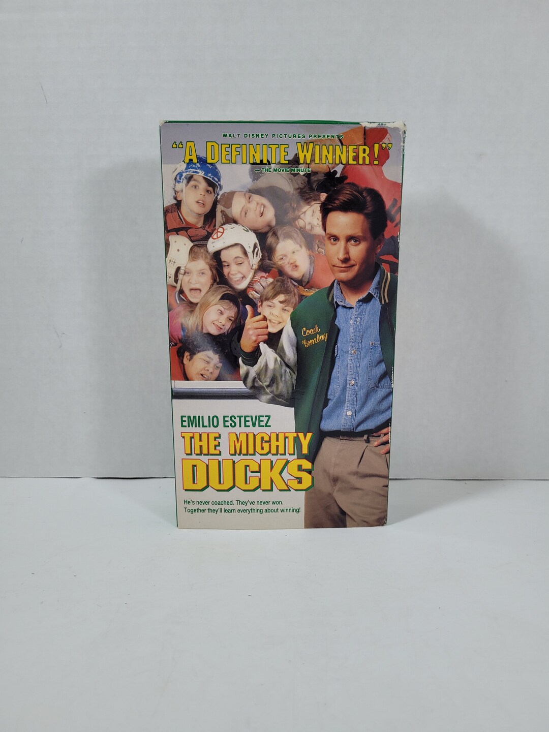 Vintage the Mighty Ducks VHS Tape Vintage Movies Emilio Estevez Comedy ...