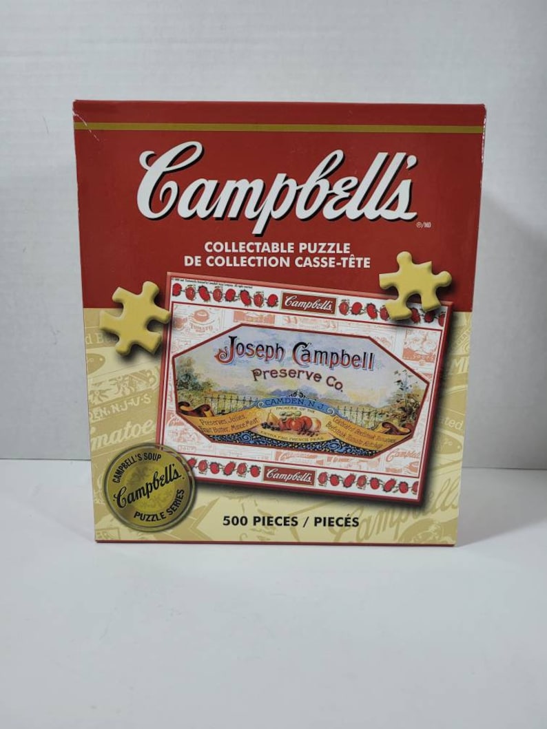 Retro Campbell's Collectible Puzzle 500 Pieces Complete - Etsy