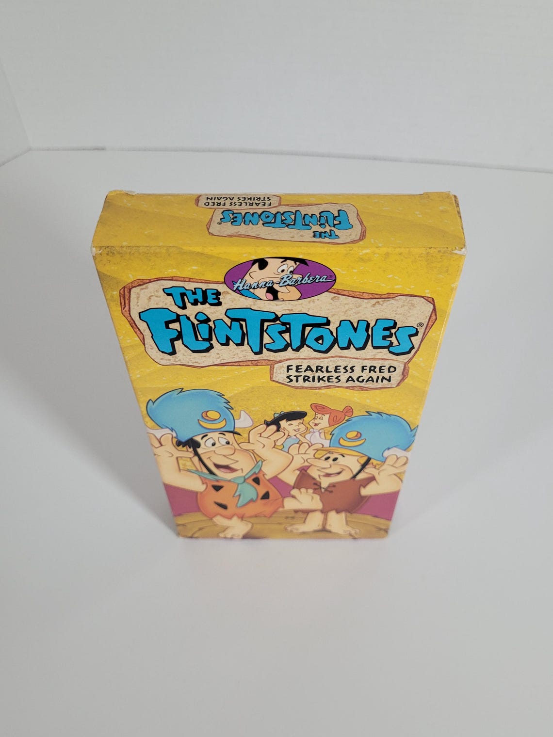 Vintage 1994 Hannah Barbara the Flintstones Fearless Fred Strikes Again ...