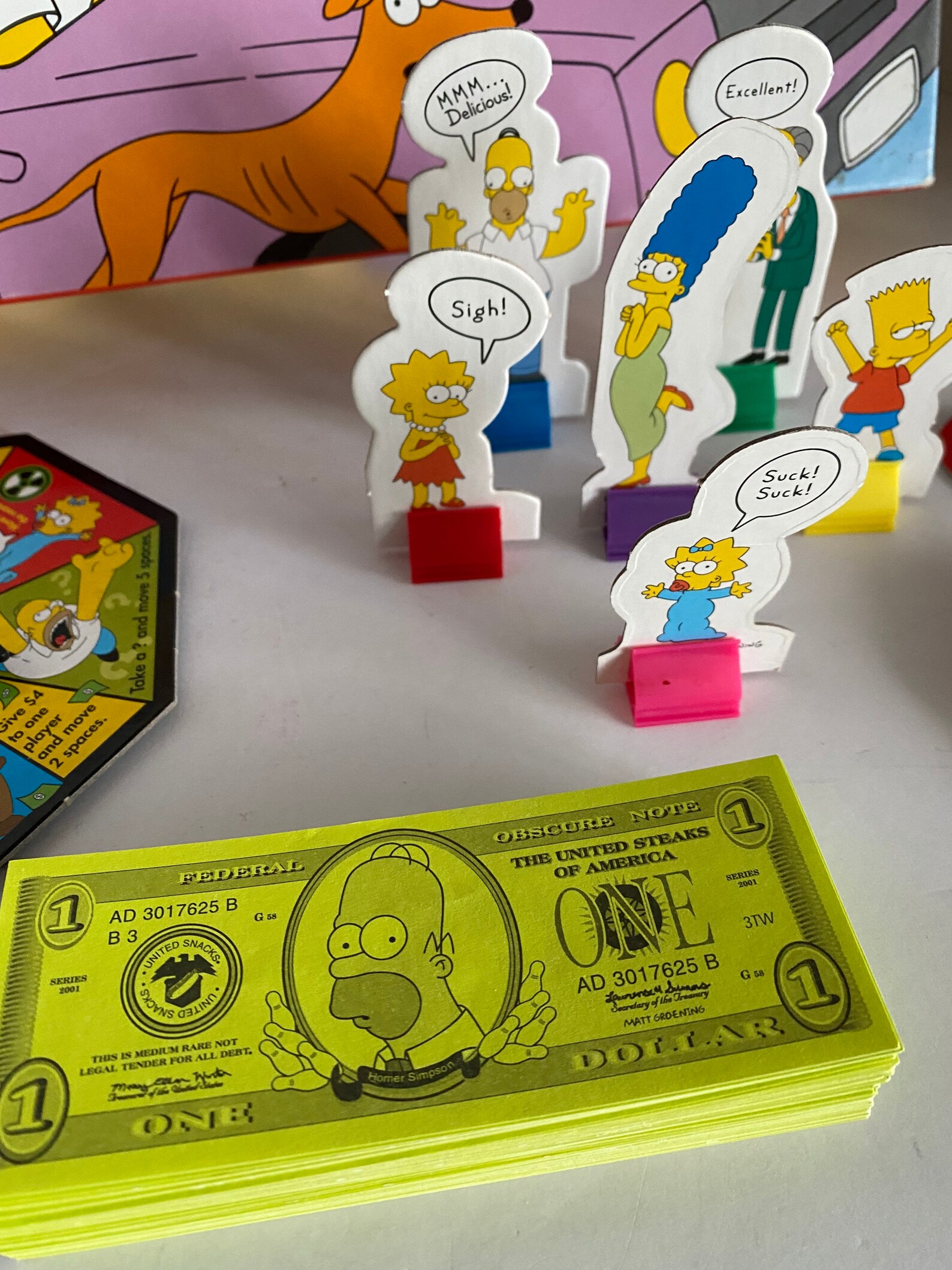 Retro 2001 the Simpsons Loser Takes All By: Roseart - Etsy