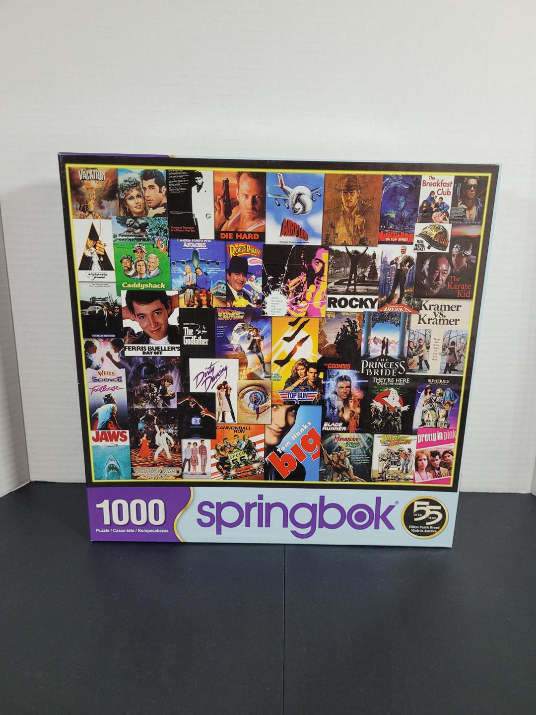 Retro Springbok Puzzle Vintage Movie Posters 1000 Pieces Jigsaw Puzzle ...