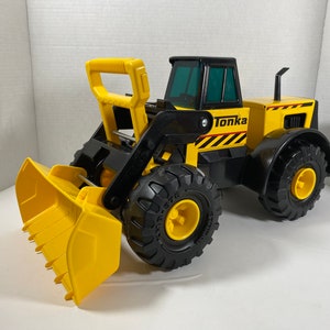 Tonka Steel Classics Yellow Front Loader Toy Vehicle - Collectable ...