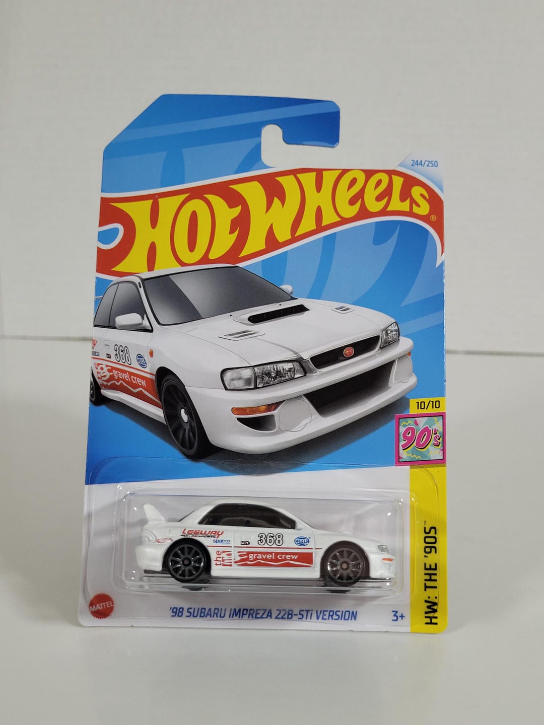 Hot Wheels 98' Subaru Impreza 22b-sti Version Die-cast Toy Car 1:64 ...