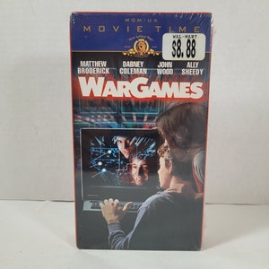 Vintage 1983 Wargames VHS Sealed Tape Vintage Movies Sealed VHS Movie ...